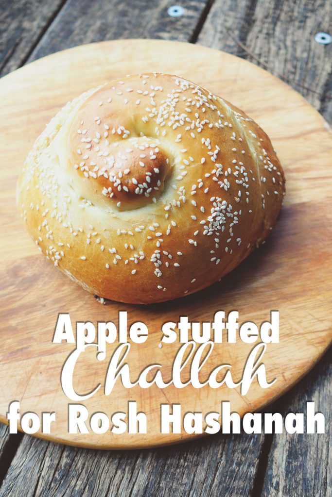 Apple Stuffed Challah for Rosh Hashanah | Torah Sisters